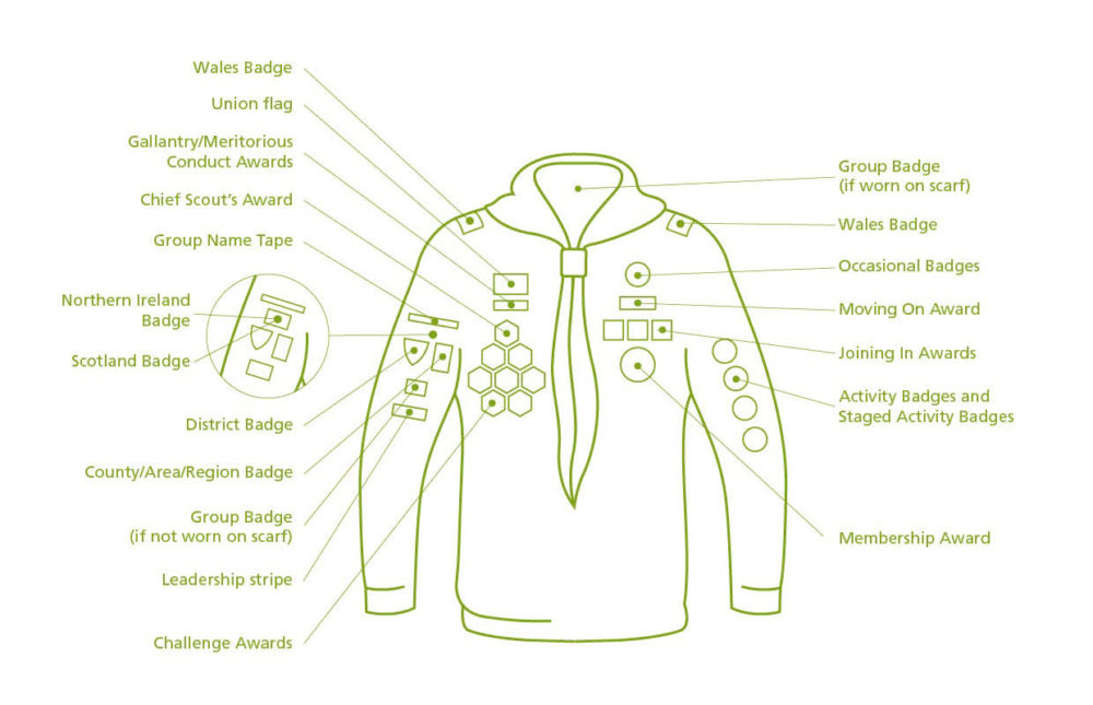 Cubs Badges | 1st Braughing Scout Group